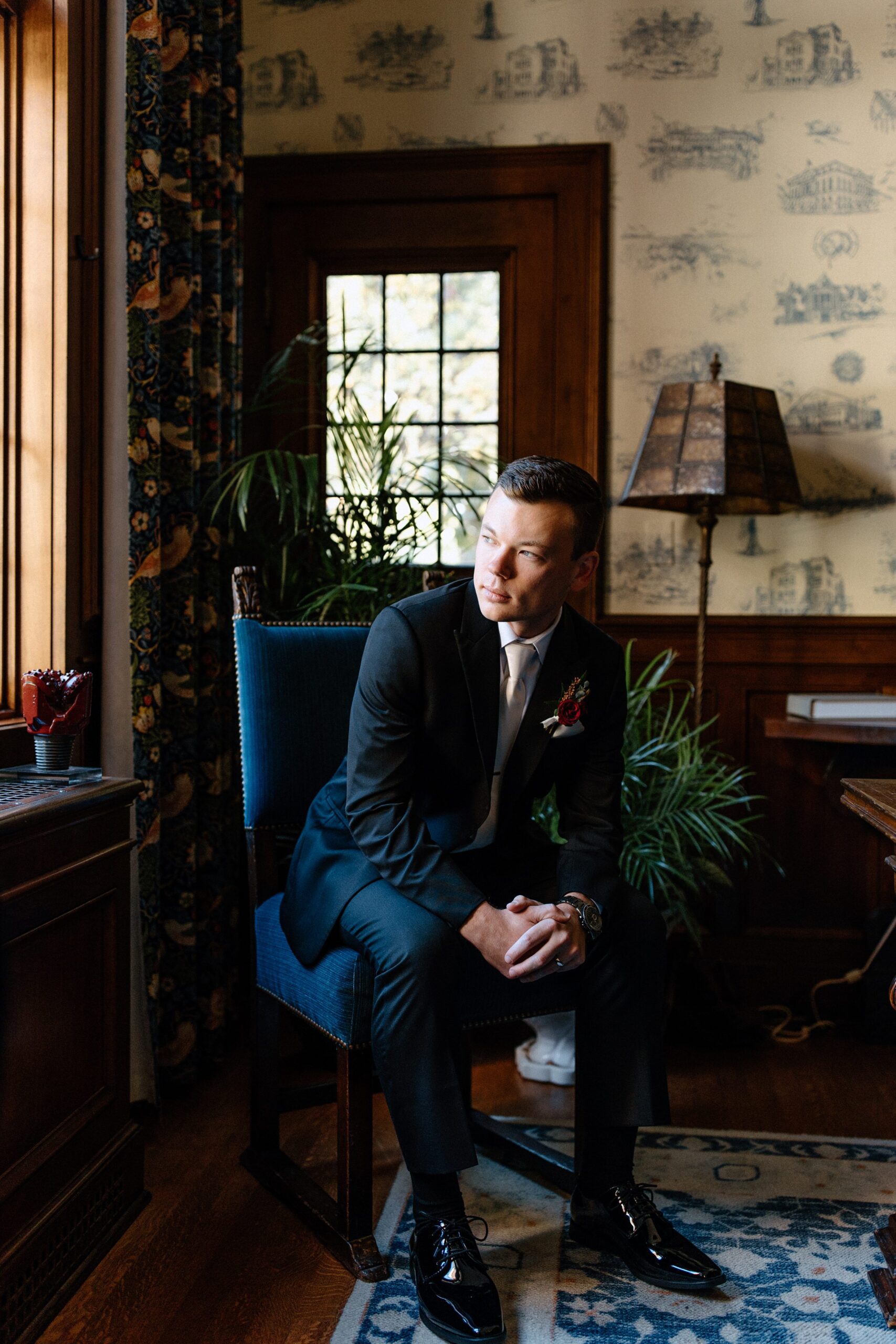 Timeless Harwelden Mansion Fall Wedding - Katherine Rivera Photography