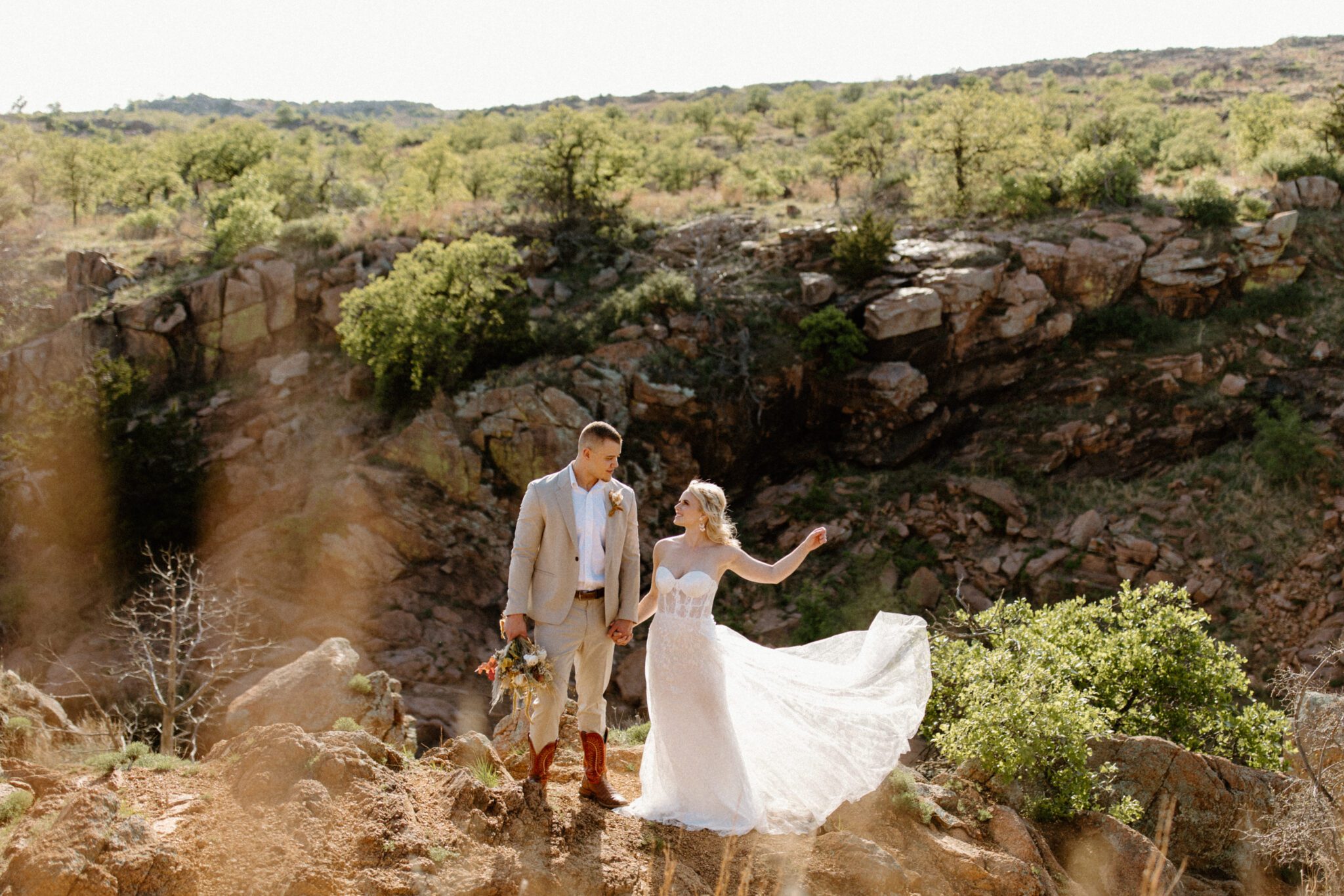 Wichita Mountains Elopement - Katherine Rivera Photography